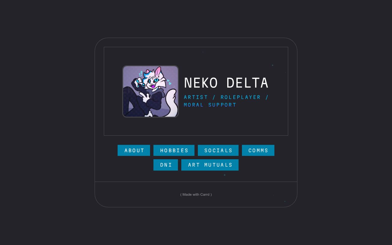 About Me - Neko Delta